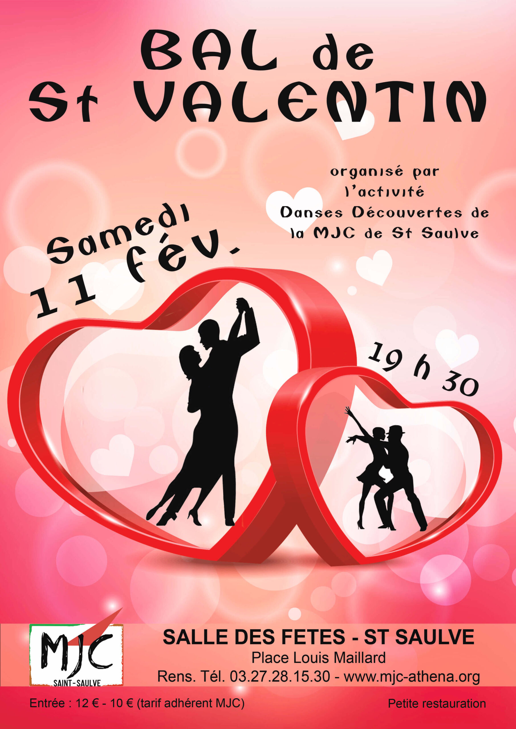 Bal de la St-Valentin 2023 - MJC de Saint-Saulve